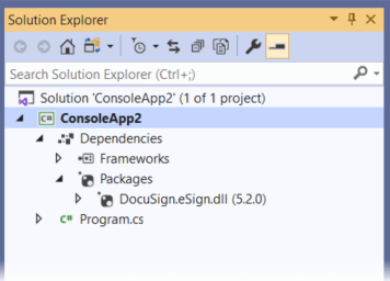 C# SDK setup and configuration | Docusign