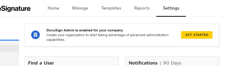 Enable DocuSign Monitor for your organization | DocuSign