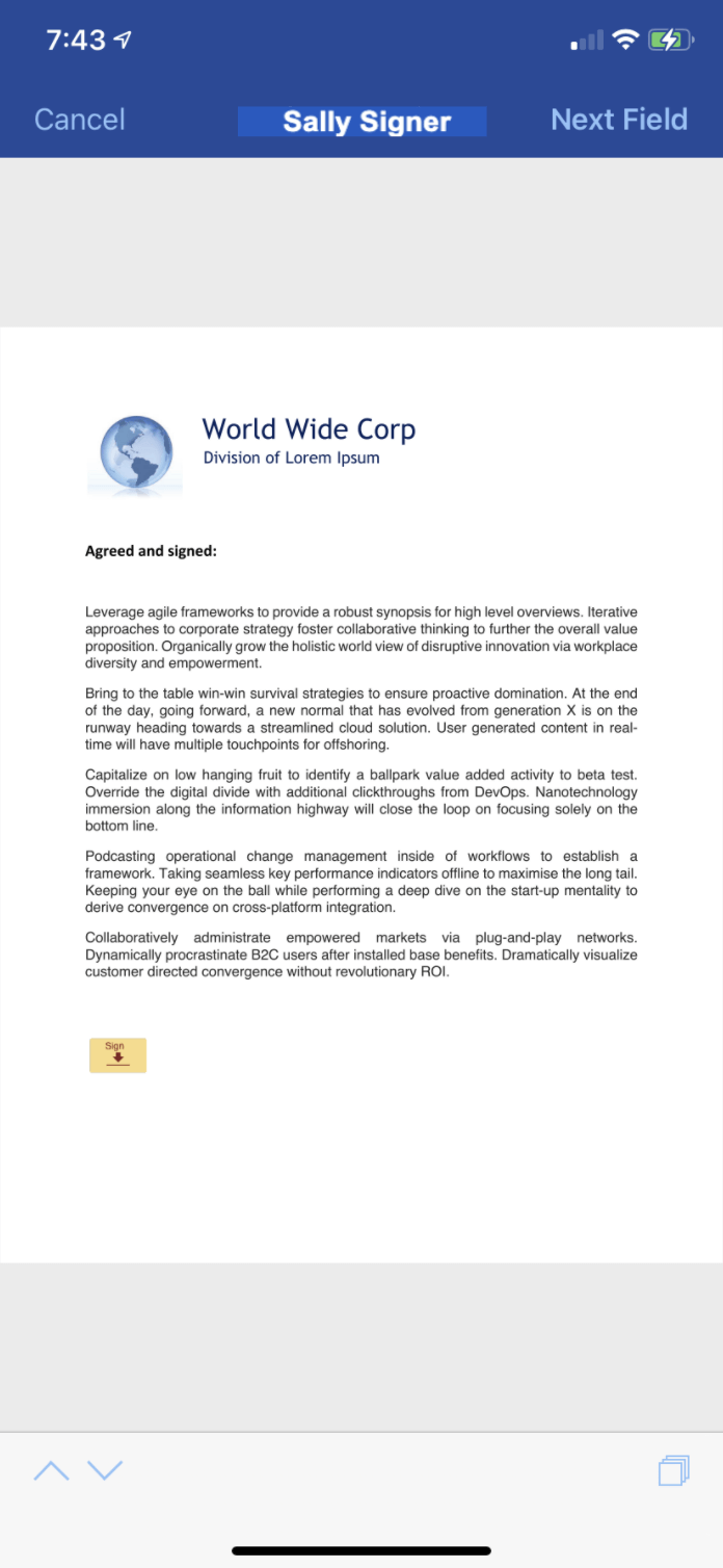 How to Brand the Signing Experience | iOS SDK | DocuSign