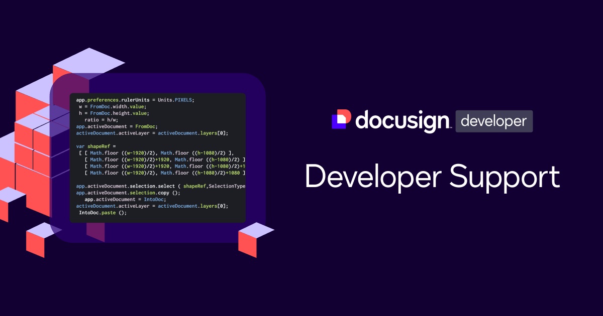 Developer Support | FAQs, API Office Hours | Docusign