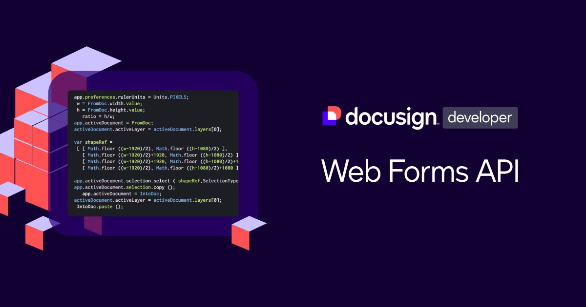 How to create and embed a web form instance | Docusign How to create and embed a web form instance | Docusign
